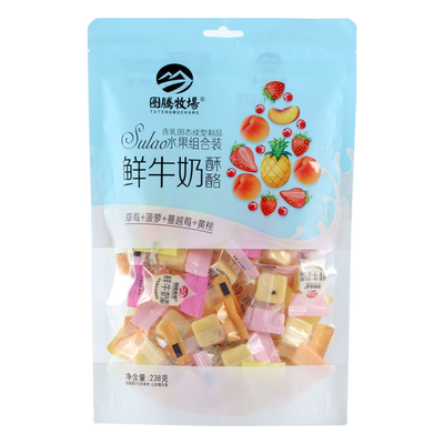 图腾牧场鲜牛奶果粒酥酪