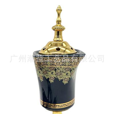 瓷BPO插熏电香炉室内家用檀陶香炉香炉式炭炉精美节日小型香炉