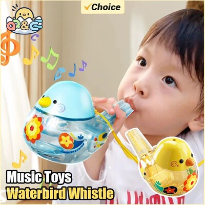 Cartoon Whistle Tide Play Fun Waterbird Plus Water Learn Bir