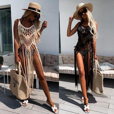 up hem beach tunics for beachwear suits sexy skirt fringe