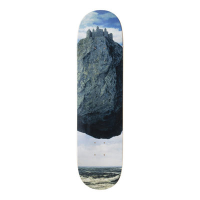 比利时The Skateroom装饰滑板René MAGRITTE勒内马格利特 城堡