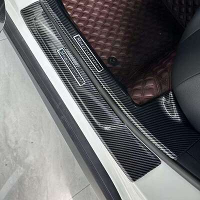 奔驰W254新款GLC200GLC260LGLC300L门槛踏板后备箱后护板门槛条