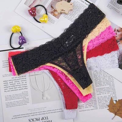 L XL XXL XXXL adjusted Sexy cozy Lace Briefs g thongs Under