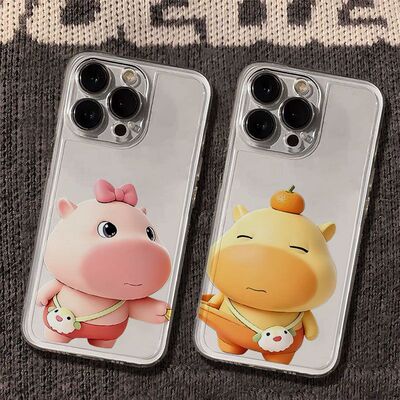 情侣扯裤子噜噜适用vivoY600Pro手机壳Y500i透明Y300Ty200y100iy93y85a学生y78+y77y76sy55sy37y36my30标准版