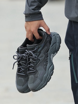 FILA斐乐蕨草鞋2025春季新款男女同款休闲鞋厚底增高运动鞋老爹鞋