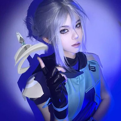 Valorant瓦罗兰特无畏契约cos婕提Jett女性cos游戏服装全套捷风