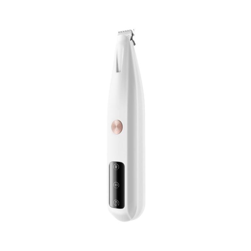 新款电动猫狗理毛器电推剪充电式LED灯宽刀头剃脚毛器宠物剃毛器