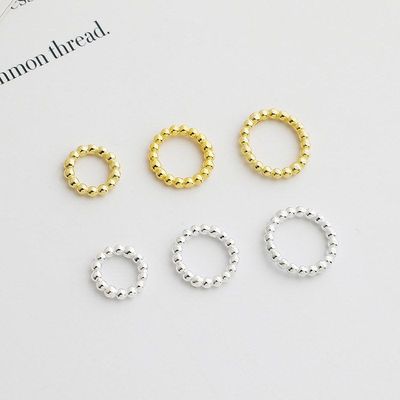 精工水晶手链麻花可放配件纯银