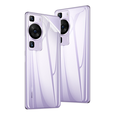 适用华为p60后膜p70pro手机背面全屏高清水凝后膜huawei P60E手机膜防摔防刮光磨砂软膜P60PRO全包手机后盖膜