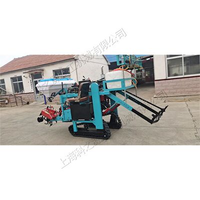 Onion management machine 乘坐式除草起垄收获机 葱姜田园管理机