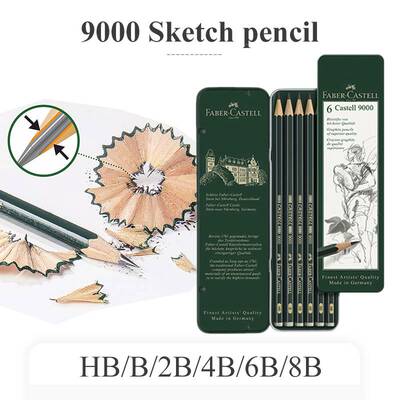FABER CASTELL Professional Sketch Pencil 6pcs HB/B/2B/4B/6B