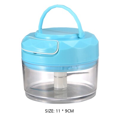 Pull String Garlic Chopper Crusher Press Manual Food Cutter