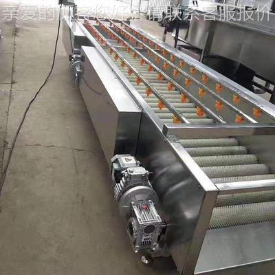 甘蔗泥去泥沙去灰尘清洗机 红滚毛刷洗机 PQG鲜姜南瓜动式去薯皮