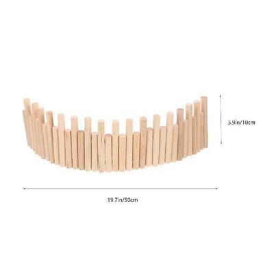 Hamster Fence Separating Toys Guinea Pig Pet Cage Ornament