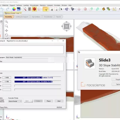 Rocscience Slide3 v3.018 3D坡度稳定性分析软件 一机一码