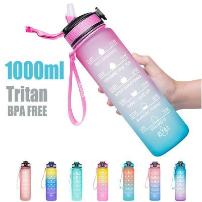 1000ml water bottle tritan BPA free Sports cup Waterbottle