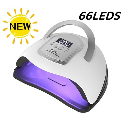 Nail Dryer UV 66 LEDs Nail Lamp For Curing All Gel Nail Poli
