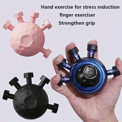 Finger Exerciser Trainer Hand Grip Strengthener Rock Climbin
