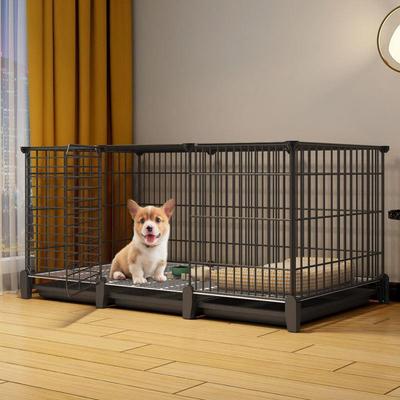 Foldable Pet Playpen Iron Fence Puppy Kennel dog cage
