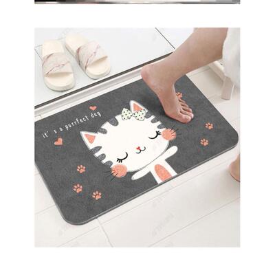Bath Bathroom mat Floor Shower Rug Non-slip Mat guard carpet