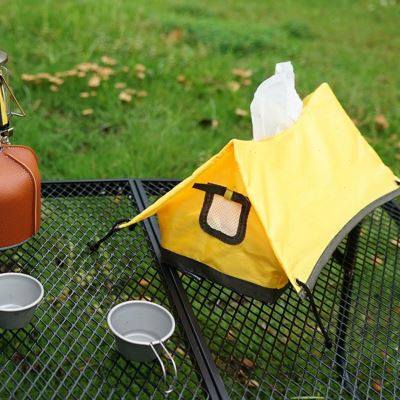 1 pc Outdoor camping tissue box Creative tent-shaped tissue_虎窝淘