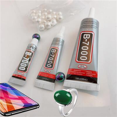 手工DIY饰品珠宝粘珍珠专用胶水B7000手机屏幕修复强力透明液体胶