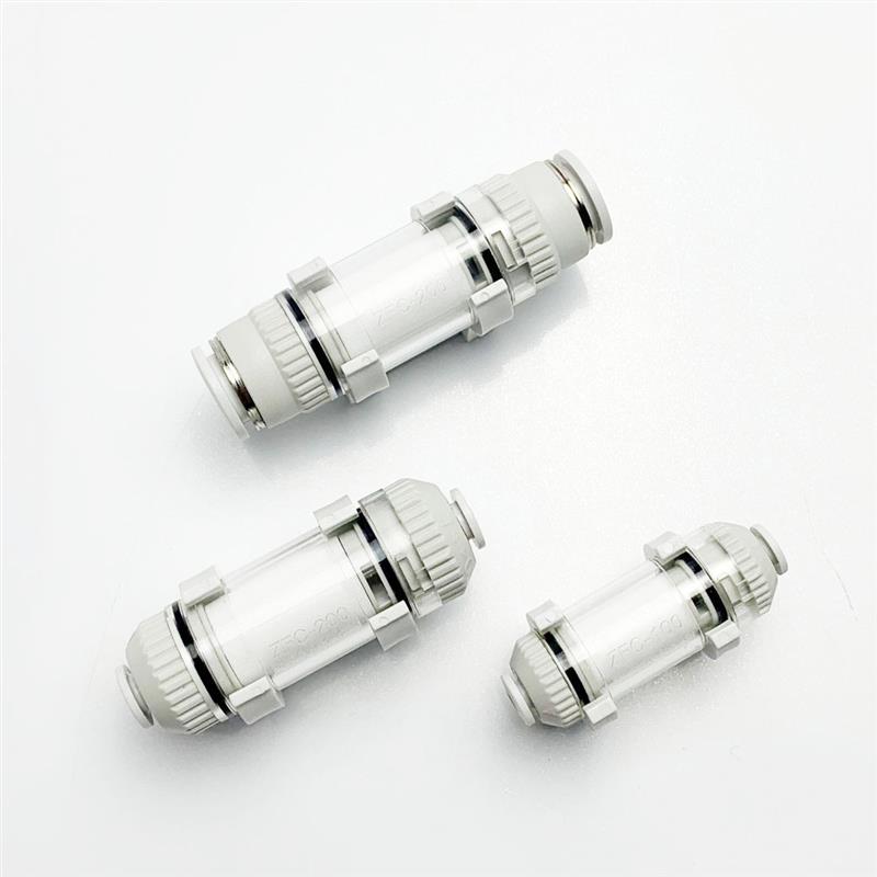 真空过滤器ZFC100-04B/06B/200-06B/08B 管道型插管式负压过滤器