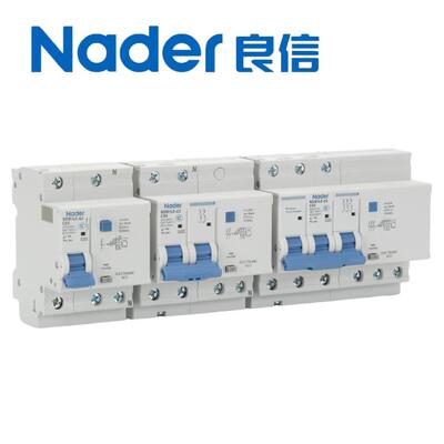 上海NDB1LE-63C型1P漏电保护器2P家用微型断路器保护开关3P