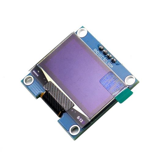 1.3寸液晶屏 蓝色白色 I2C IIC通信 12864 OLED显示屏模块 送程序