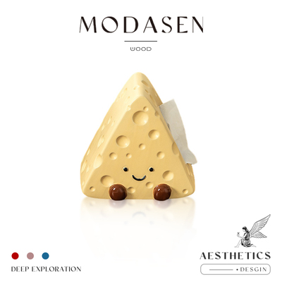 MODASEN可爱奶酪陶瓷纸巾盒