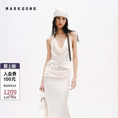 MARKGONG带扣挂脖荡领
