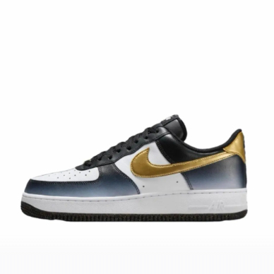 Nike Air Force 1 时尚舒适 低帮 板鞋 男女同款 白黑HJ9128-100
