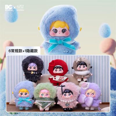 QOQO不平凡的一天毛绒公仔盲盒潮