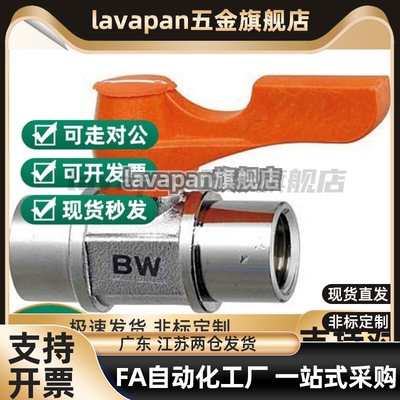 专业替换 高品质 BBFF11F BBFF12F BBFF21F -B W Y BL小型球阀