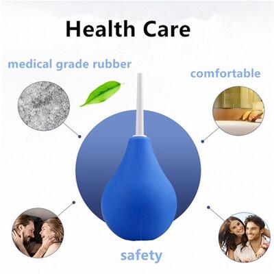 Medical Enema Irrigator Enema Bulb Syringe Anal Douche Clean