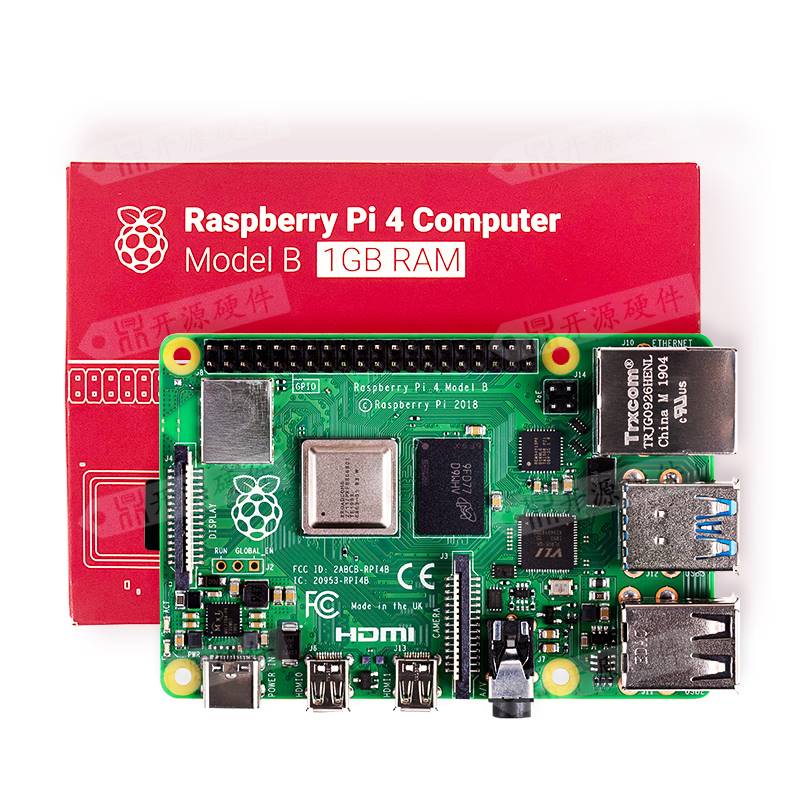 树莓派4代Raspberrypi4b modelB Python编程可替PI3B+ PI3B PI3A+_虎窝淘