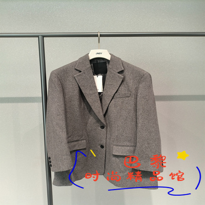 现货JNBY江南布衣正品 2025冬季 国内代购5PA812280毛呢大衣西服