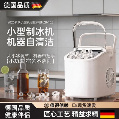 德国进口迷你全自动制冰机家用