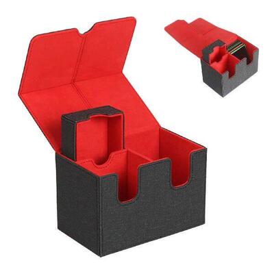 Premium 160 Card Deck Storage Box Sleeved Card Storage with