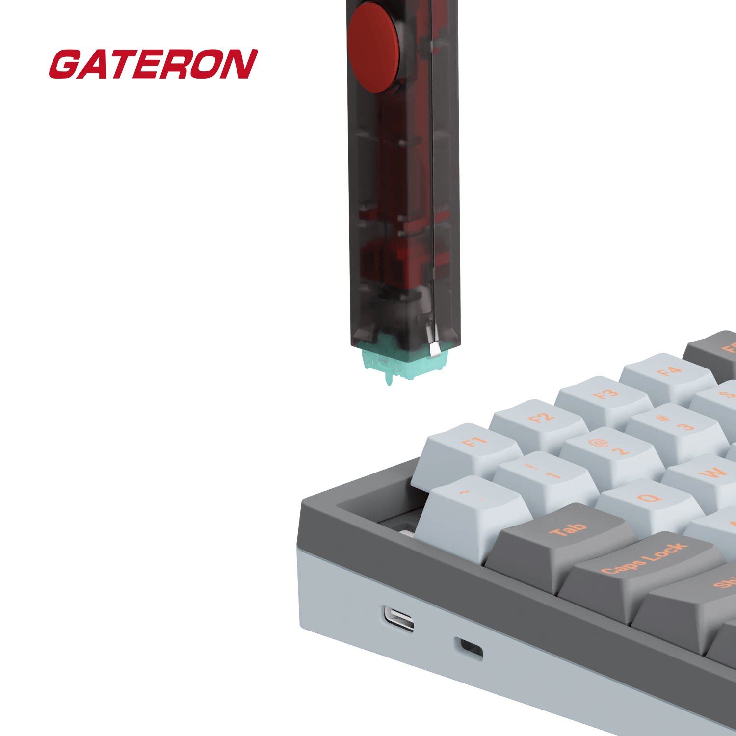 gateron佳达隆二合一拔轴拔键器 机械键盘换轴换键帽简易工具