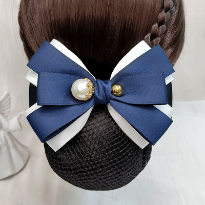 职业头花网兜女工作发网细