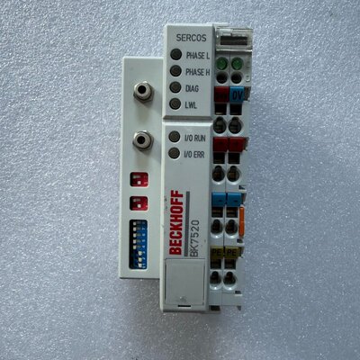 维修BECKHOFF BK7520 SERCOS耦合器模块，议价