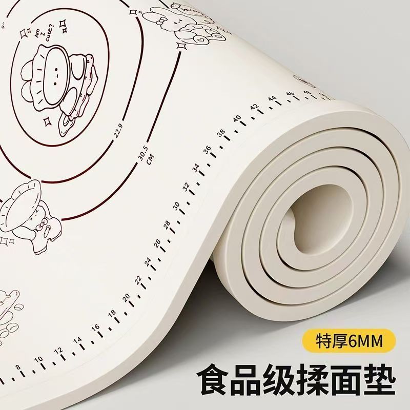 硅胶揉面垫超大号加厚厨房和面板食品级抑菌加厚防烫耐高温桌垫