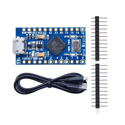 Pro Micro ATMEGA32U4单片机开发板 兼容arduino 3.3V/8M 5V/16M