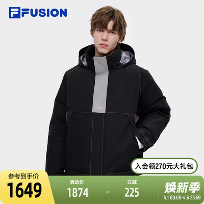 FILAFUSION斐乐羽绒服男子