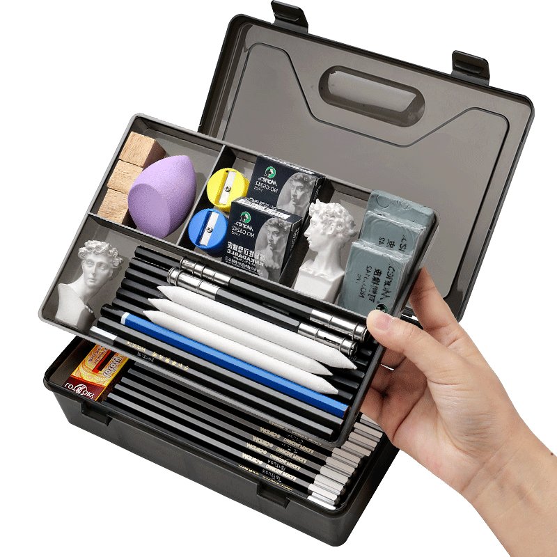 初学者素描工具套装美术老师推荐