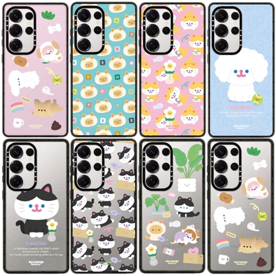 悠闲猫咪三星手机壳防摔可爱
