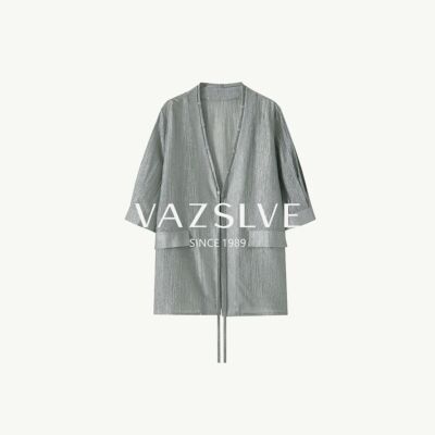 【VAZSLVE/全新奢品】捡漏-夏季宽松绑带通勤上衣外套-BO6316