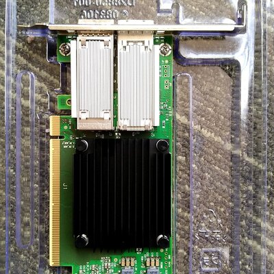 {议价}迈洛思MCX516A-CDAT双口万兆网卡，100Gb以太网