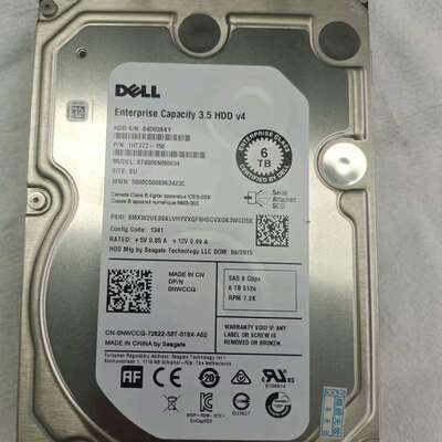 {议价}DELL/戴尔 ST6000NM0034 SAS 企业级硬盘